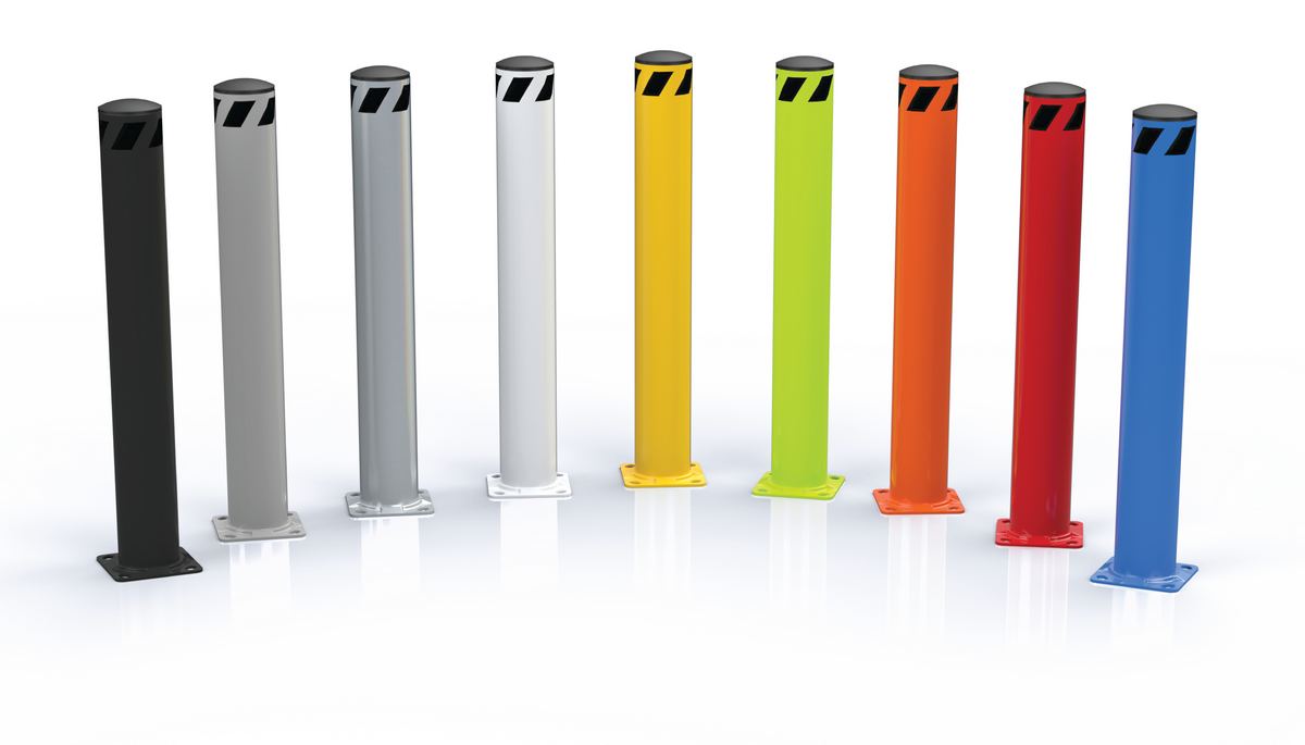 Steel Pipe Safety Bollards - Gold Key Equipment