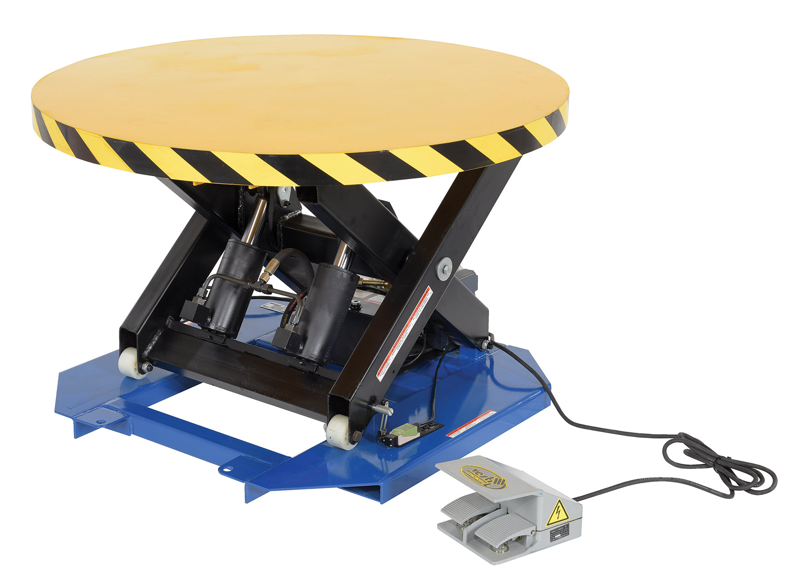Powered Lift Table with Manual Rotation – Gold Key Equipment