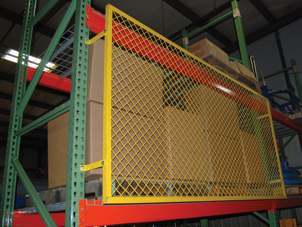 Pallet Rack Back Guards - Gold Key Equipment