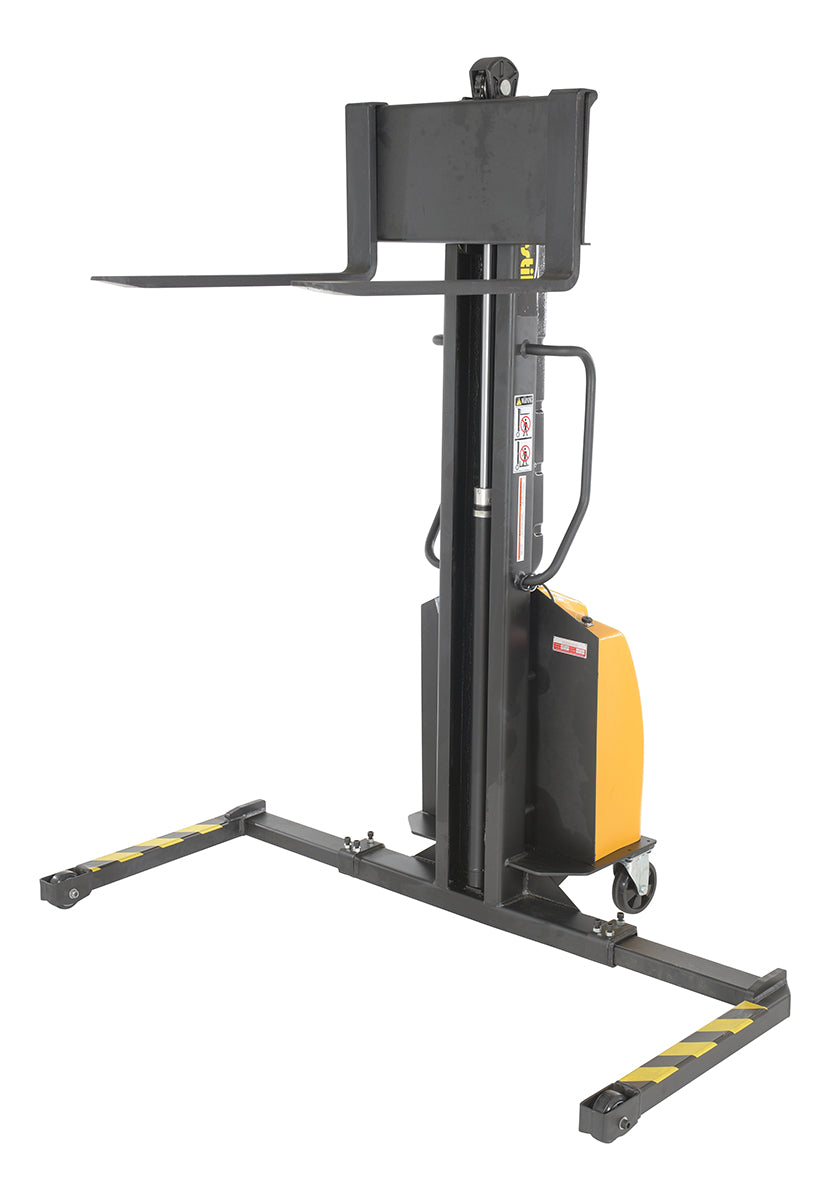 Narrow Mast Stackers with Powered Lift - Gold Key Equipment